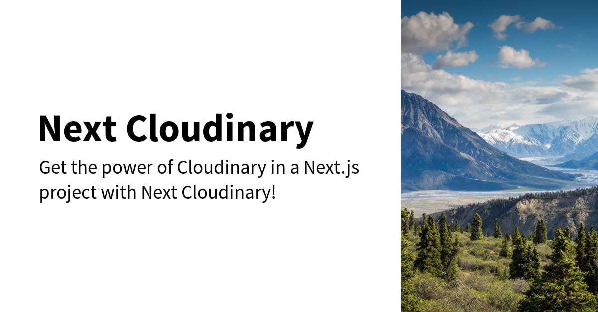 Social Media Cards - Next Cloudinary